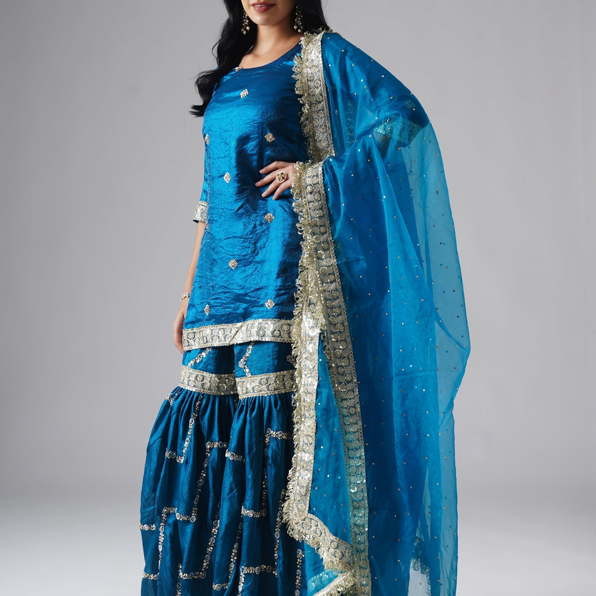 How to Pick the Right Gharara for Haldi, Mehendi & Wedding Events – Zahrat
