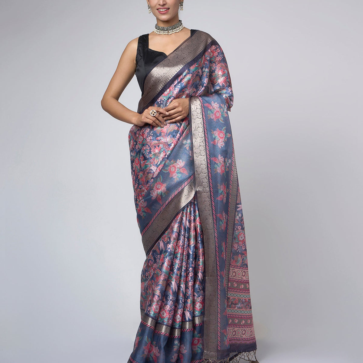 Stylish Everyday Elegance Sarees – Zahrat